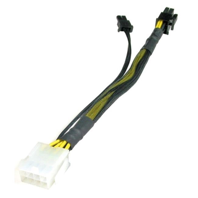 Works 22-100-29 EPS 8-Pin To PCI Express 6 Plus 2-Pin Cable Adapter- 9. ...