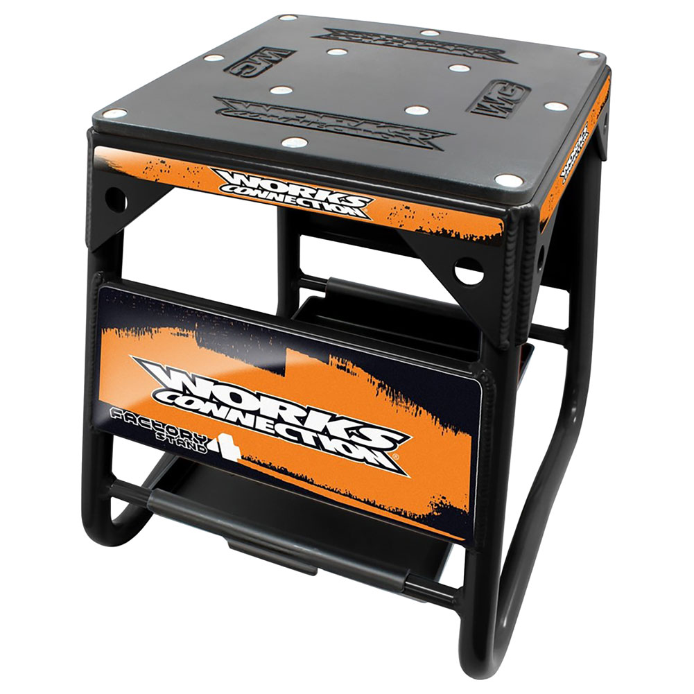Works Connection Factory 4 Stand Black w/Orange Decals - Walmart.com