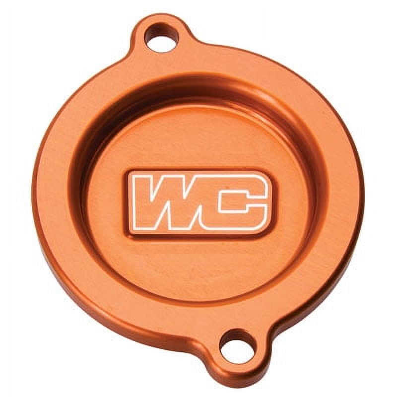 Works Connection Oil Filter Cover Orange for KTM 450 SX-F Factory ...