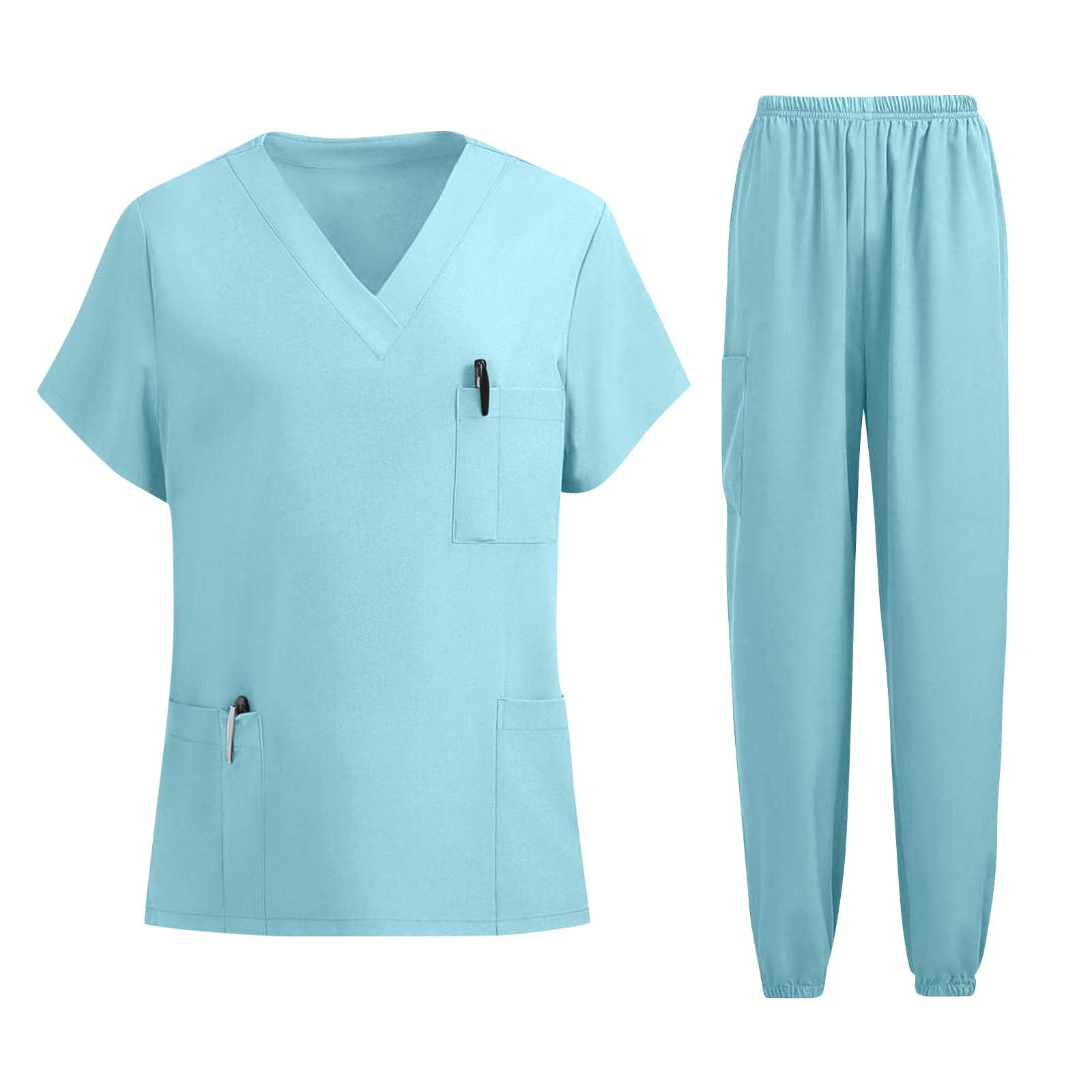 Works Uniforms Beauty Costume Works Scrubs Clothes Surgical Scrubs Set ...