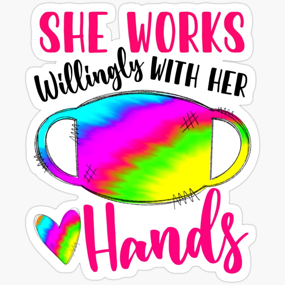 She Works Willingly With Her Hands Front Line Warrior Worker Nurse ...