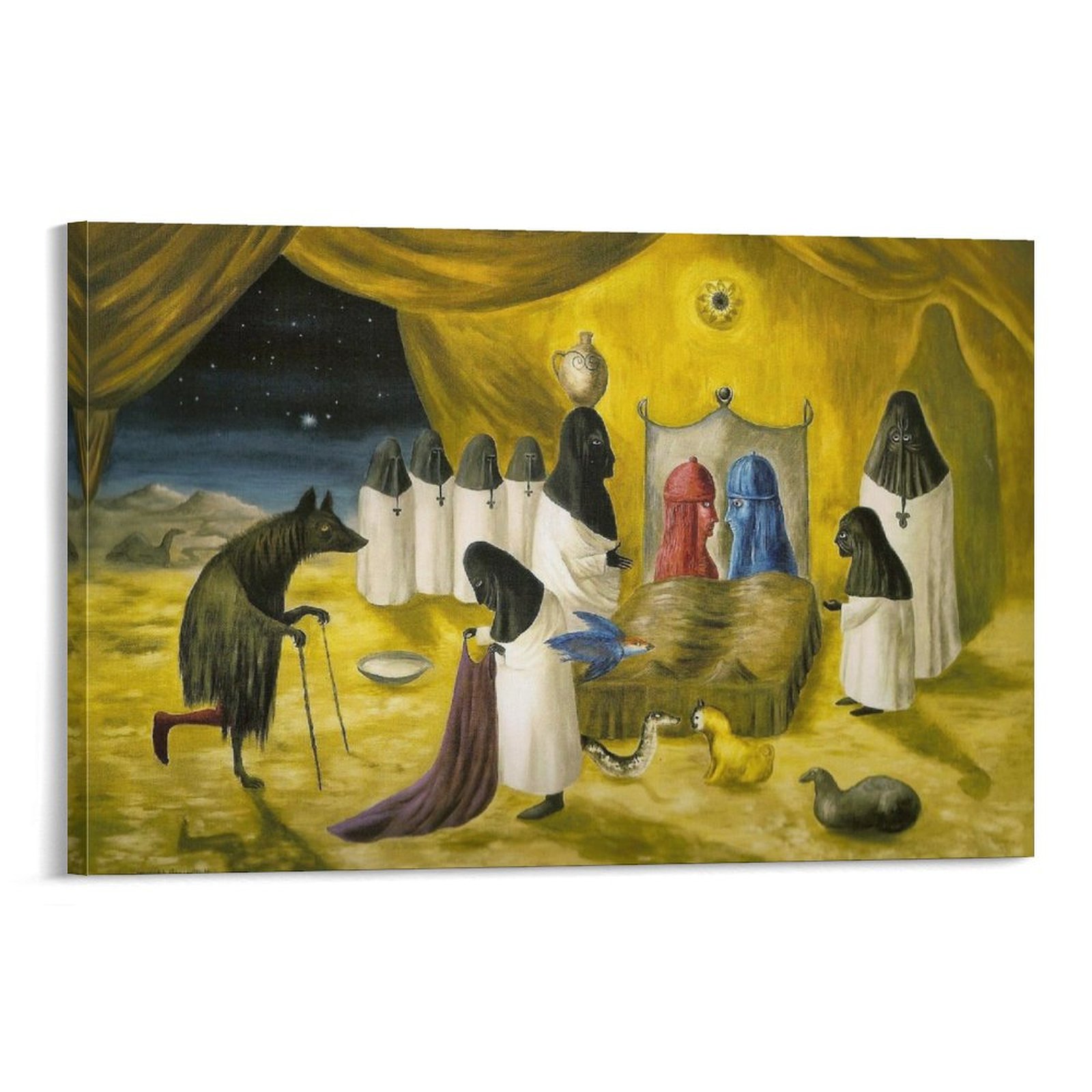 Works by Leonora Carrington Poster Posters Wall Art Painting Canvas ...
