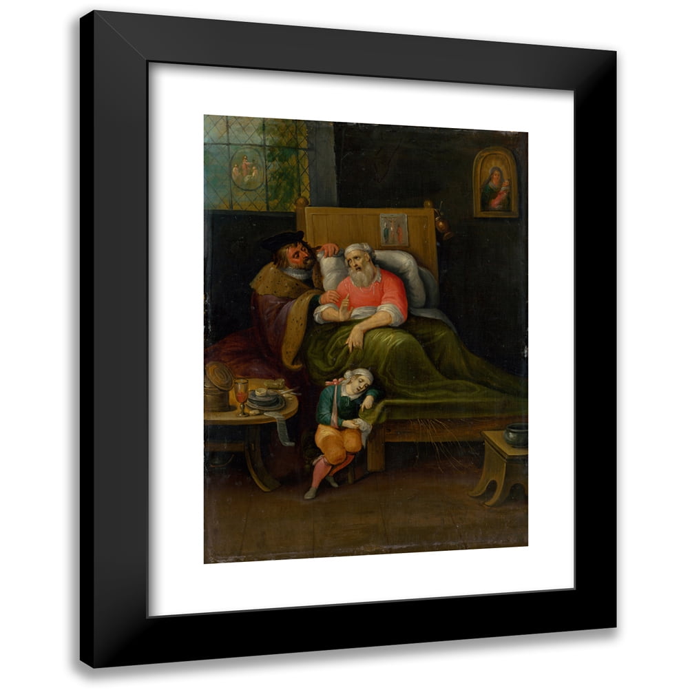 Workshop of Frans Francken the Younger 14x18 Black Modern Framed Museum ...