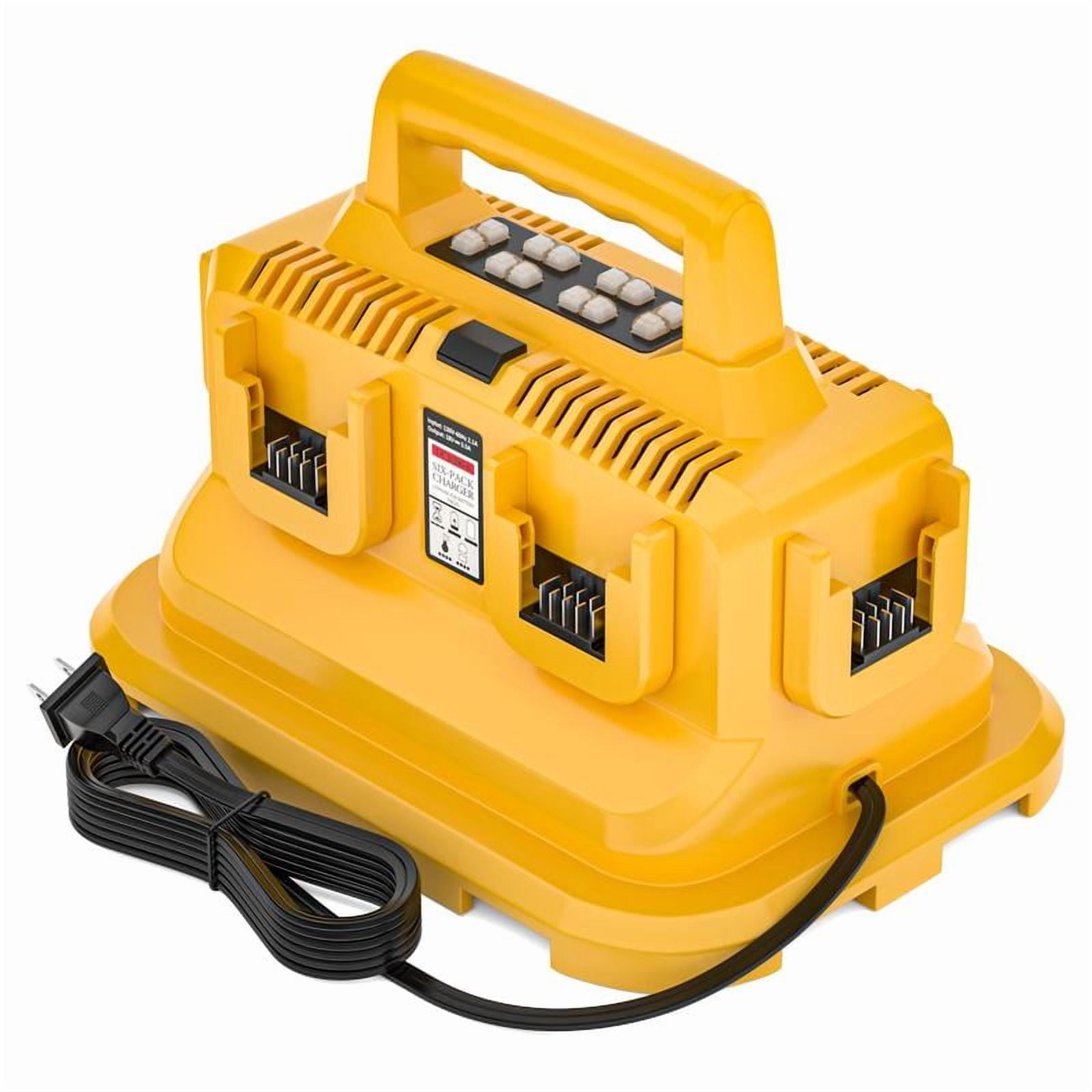 Workshop/Garage Multi-Battery Charging ABS Plastic Black 6-Ports Rapid ...