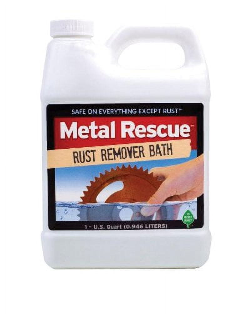 Workshop Hero WH290497 Metal Rescue Rust Remover Bath - 1qt. - Walmart.com