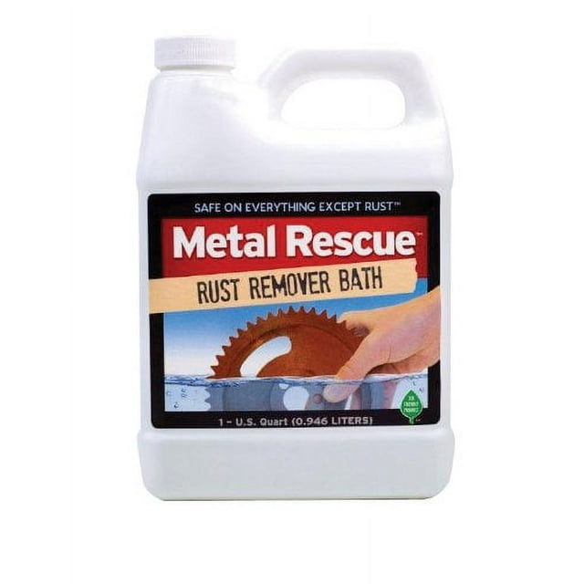 Workshop Hero WH290497 Metal Rescue Rust Remover Bath - 1qt. - Walmart.com
