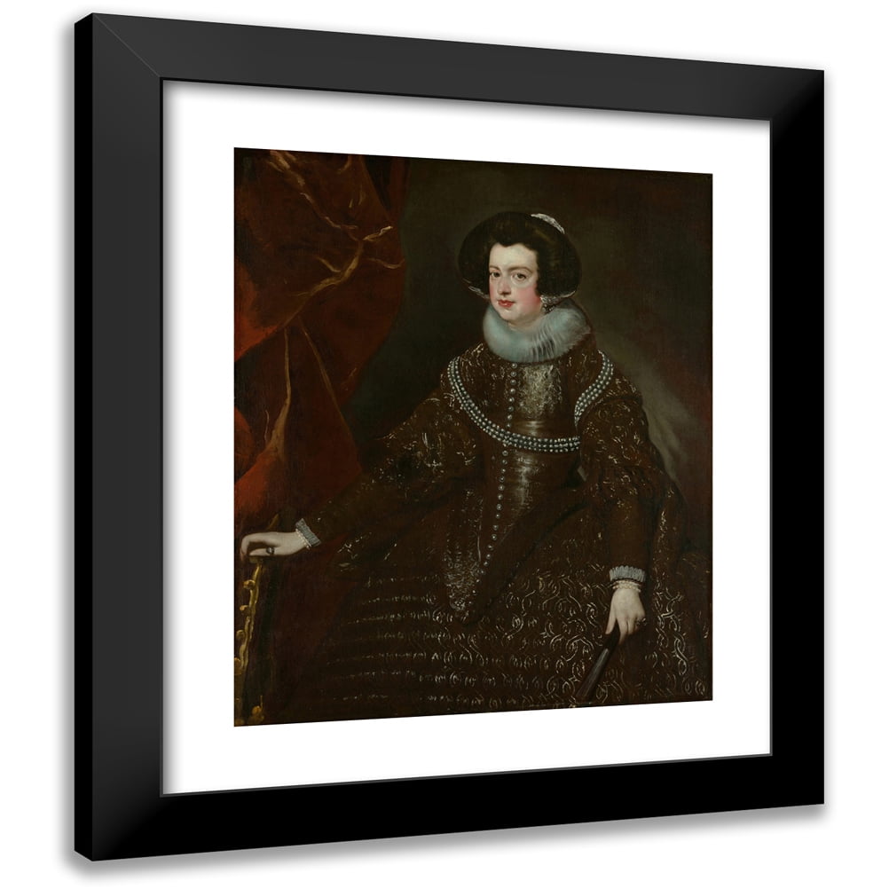 Workshop of Diego Velázquez 15x18 Black Modern Framed Museum Art Print ...