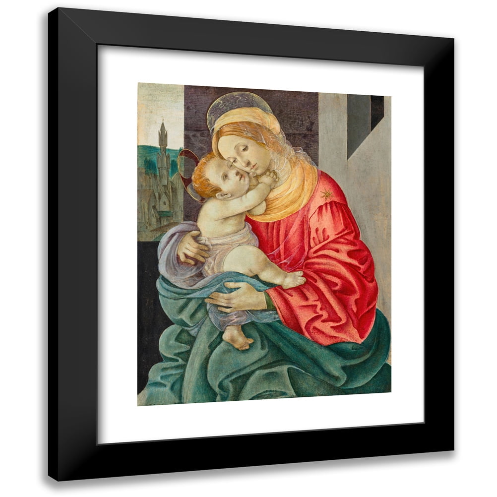Workshop of Filippino Lippi 15x18 Black Modern Framed Museum Art Print ...