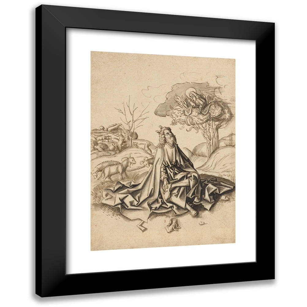 Workshop of Hans Holbein the elder 14x18 Black Modern Framed Museum Art ...