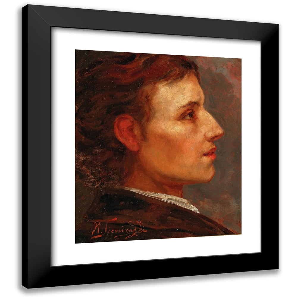 Workshop of Henryk Siemiradzki 12x14 Black Modern Framed Museum Art ...