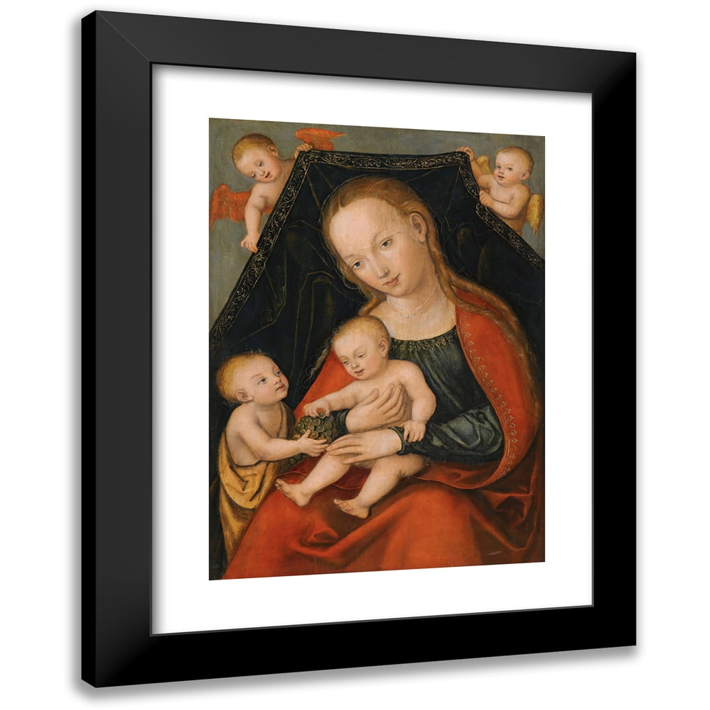 Workshop of Lucas Cranach the Elder 18x24 Black Modern Framed Museum Art Print Titled - The ...