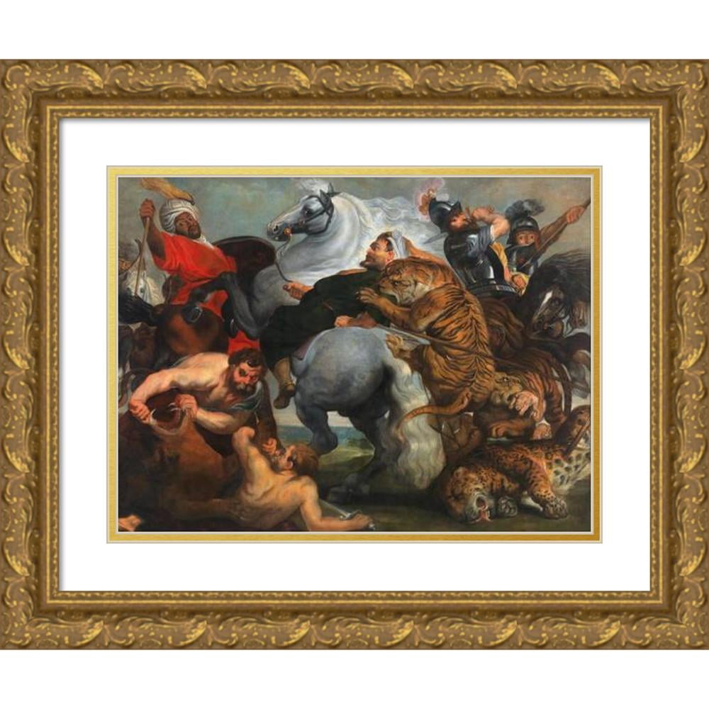 Workshop of Peter Paul Rubens 14x12 Gold Ornate Wood Frame and Double ...