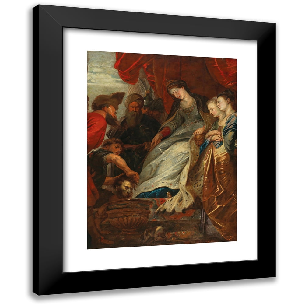 Workshop of Peter Paul Rubens 14x18 Black Modern Framed Museum Art ...