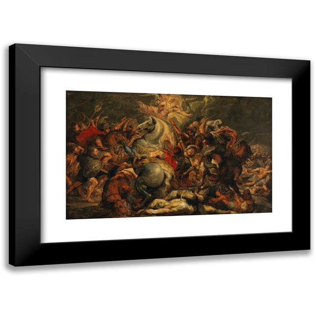 Workshop of Peter Paul Rubens 24x16 Black Modern Framed Museum Art ...
