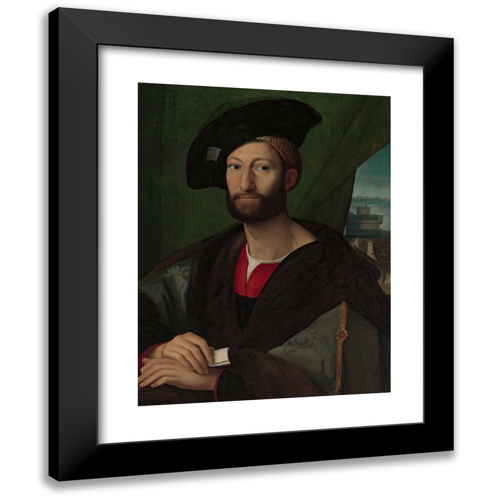 Workshop of Raphael 12x14 Black Modern Framed Museum Art Print Titled ...