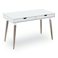Workspace by Alera Scandinavian Writing Desk, 47.24 x 23.62 x 29.53 ...