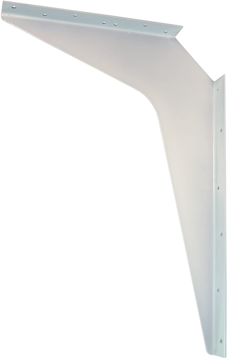 Workstation Bracket - Countertop Support Bracket -Import 15 X 21, Gray ...