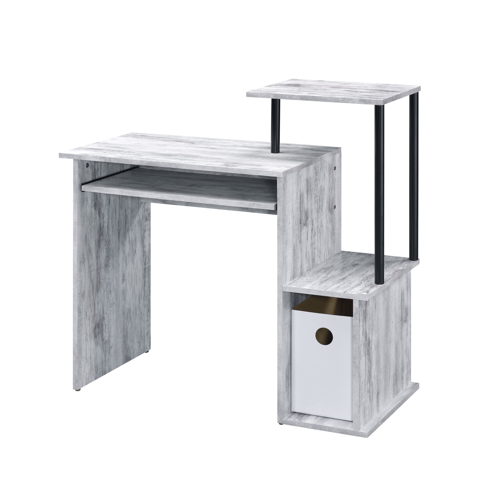 Workstation Desk With Keyboard Tray And Stable Framework Ergonomic ...