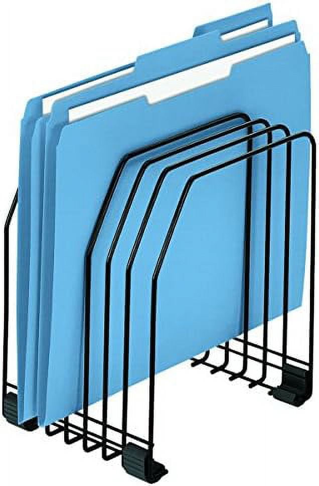 Workstation File Organizer, 7 Section, Wire, Black (68112) - Walmart.com