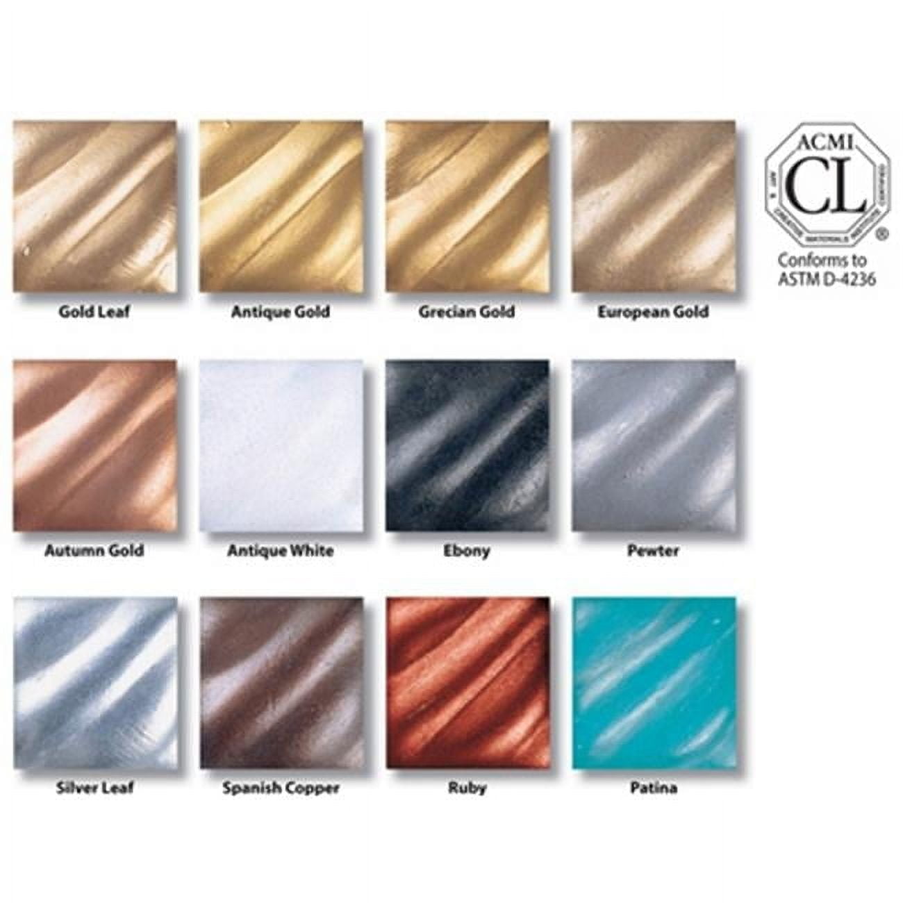 WorkstationPro 0.5 Oz Autumn Gold Metallic Wax Art Paints & Pigment ...