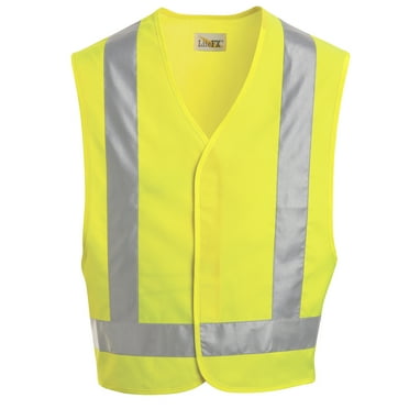 Bass Creek Outfitters Men's Reflective Safety Vest - High Visibility ...