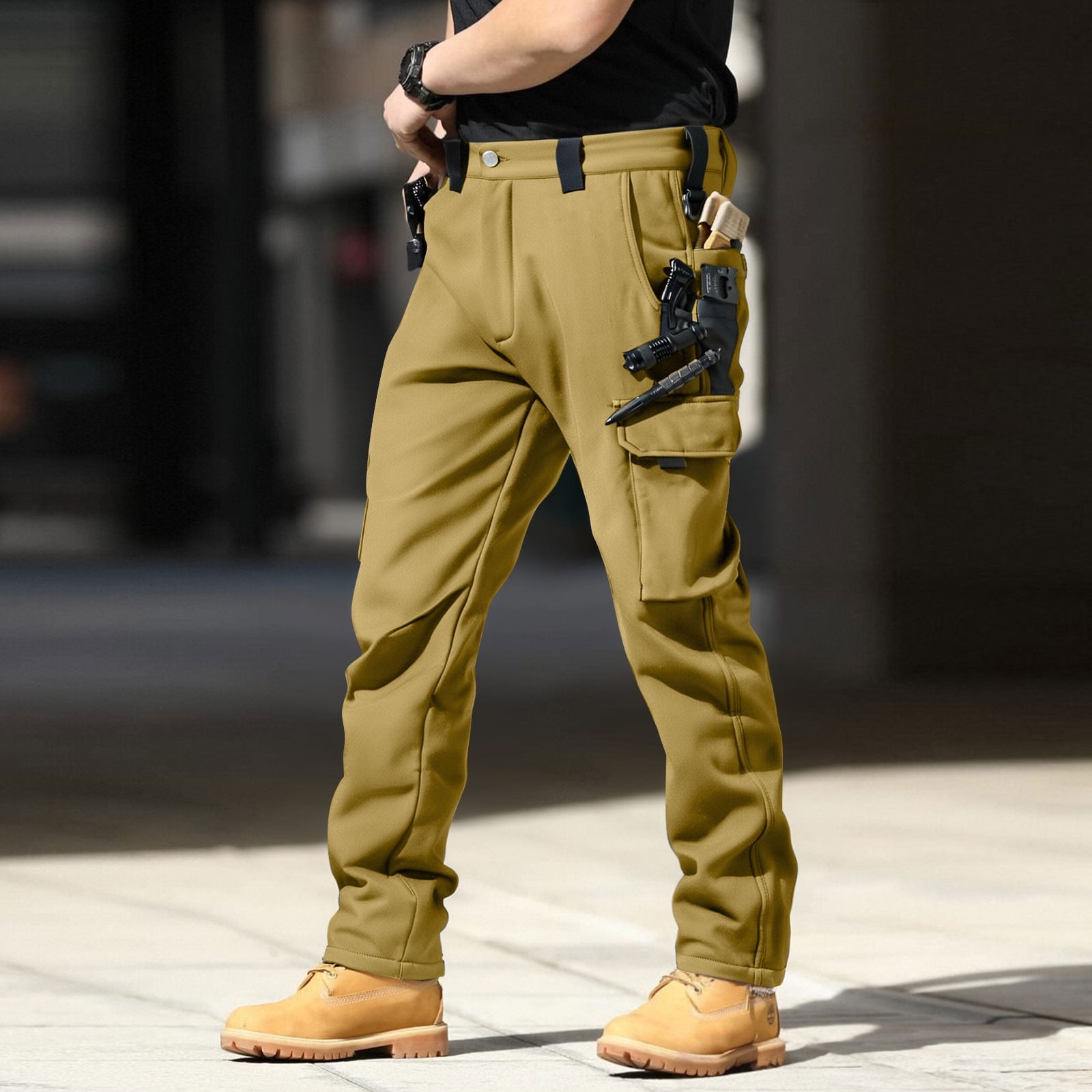 Workwear Pants Men,Strong And Durable Men'S Tactical Pants Ripstop ...