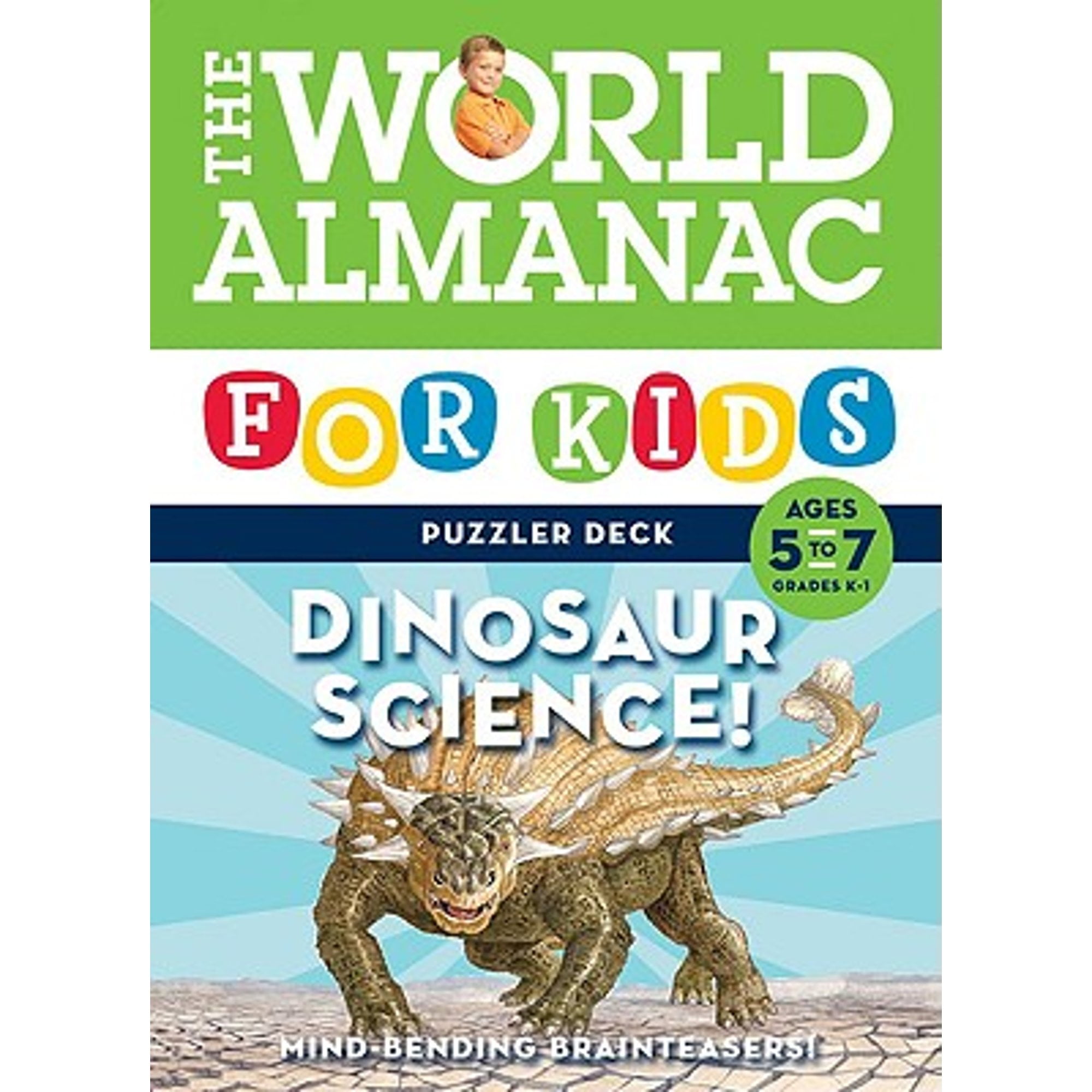 Pre-Owned World Almanac for Kids Puzzler Deck: Dinosaur Science 5-7 ...