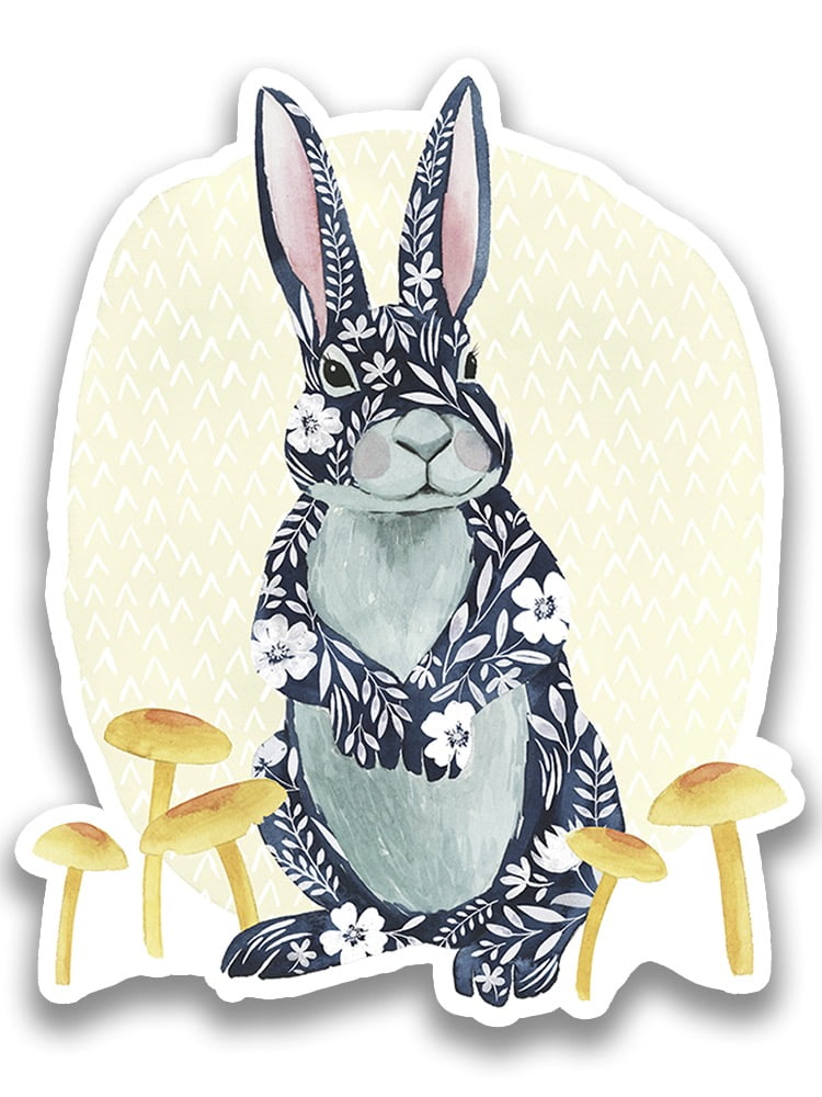 World Art Group Fairytale Hare Sticker -Grace Popp Designs, Vinyl ...