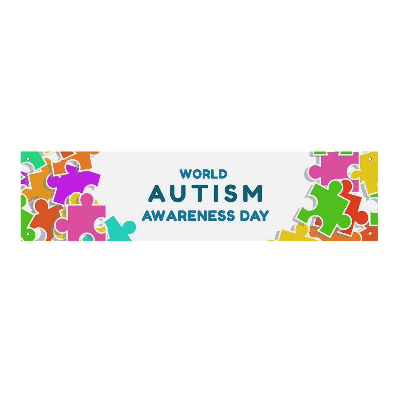 World Autism Awareness Day Banners Flag Hanging Backdrop Sign Wall ...