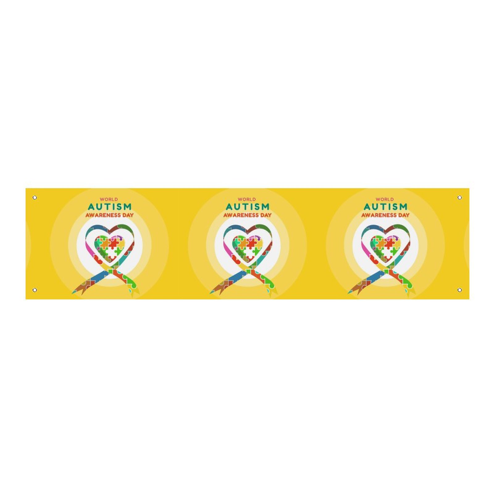World Autism Awareness Day Banners Flag Hanging Backdrop Sign Wall ...