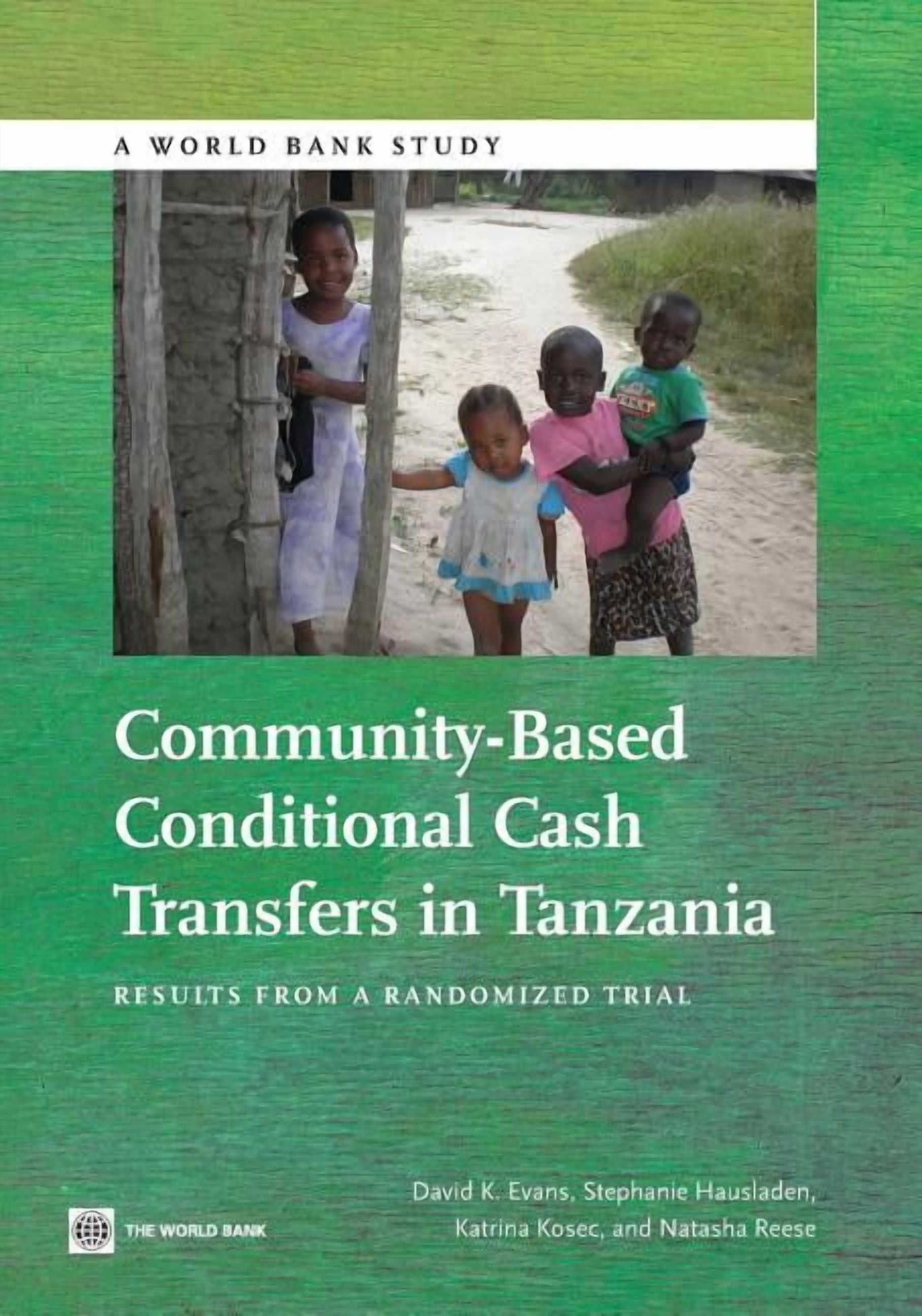 World Bank Studies: Community-Based Conditional Cash Transfers in ...