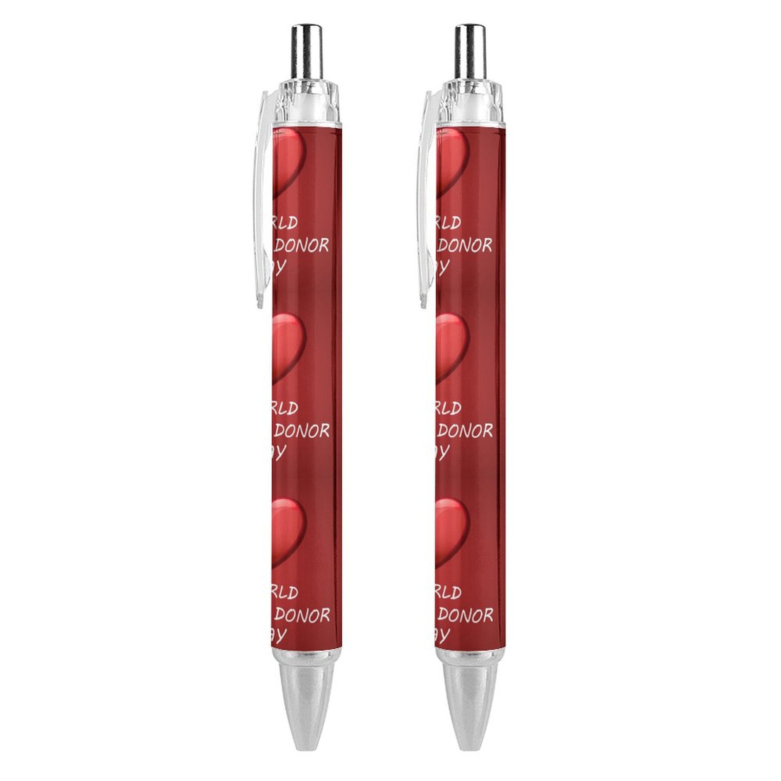 World Blood Donor Day Ballpoint Pen Retractable Pens Black Writing Pen ...