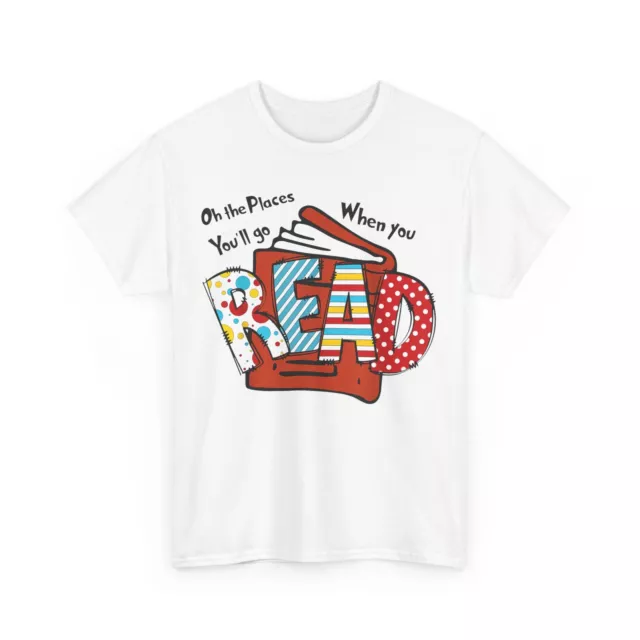 World Book Day 2025 Shirt, Oh The Places You Will Go When You Read S ...