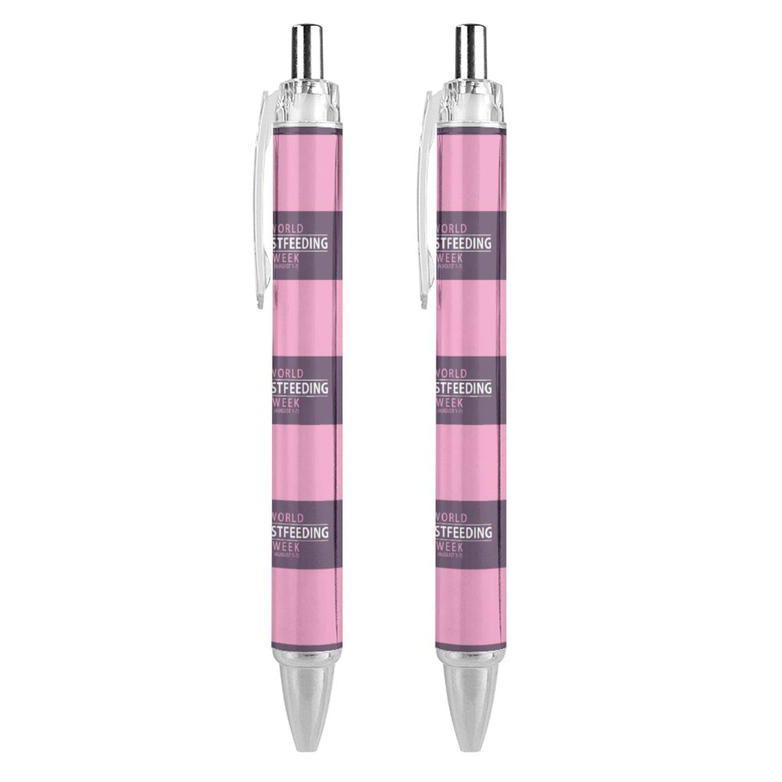 World Breastfeeding Week Ballpoint Pen Retractable Pens Black Writing ...