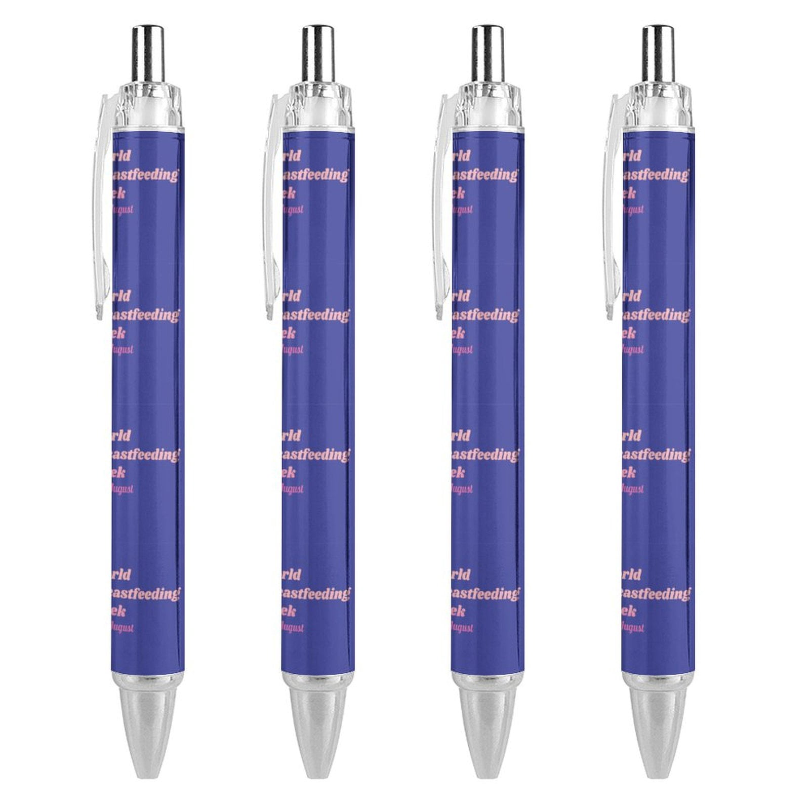 World Breastfeeding Week Ballpoint Pen Retractable Pens Black Writing ...