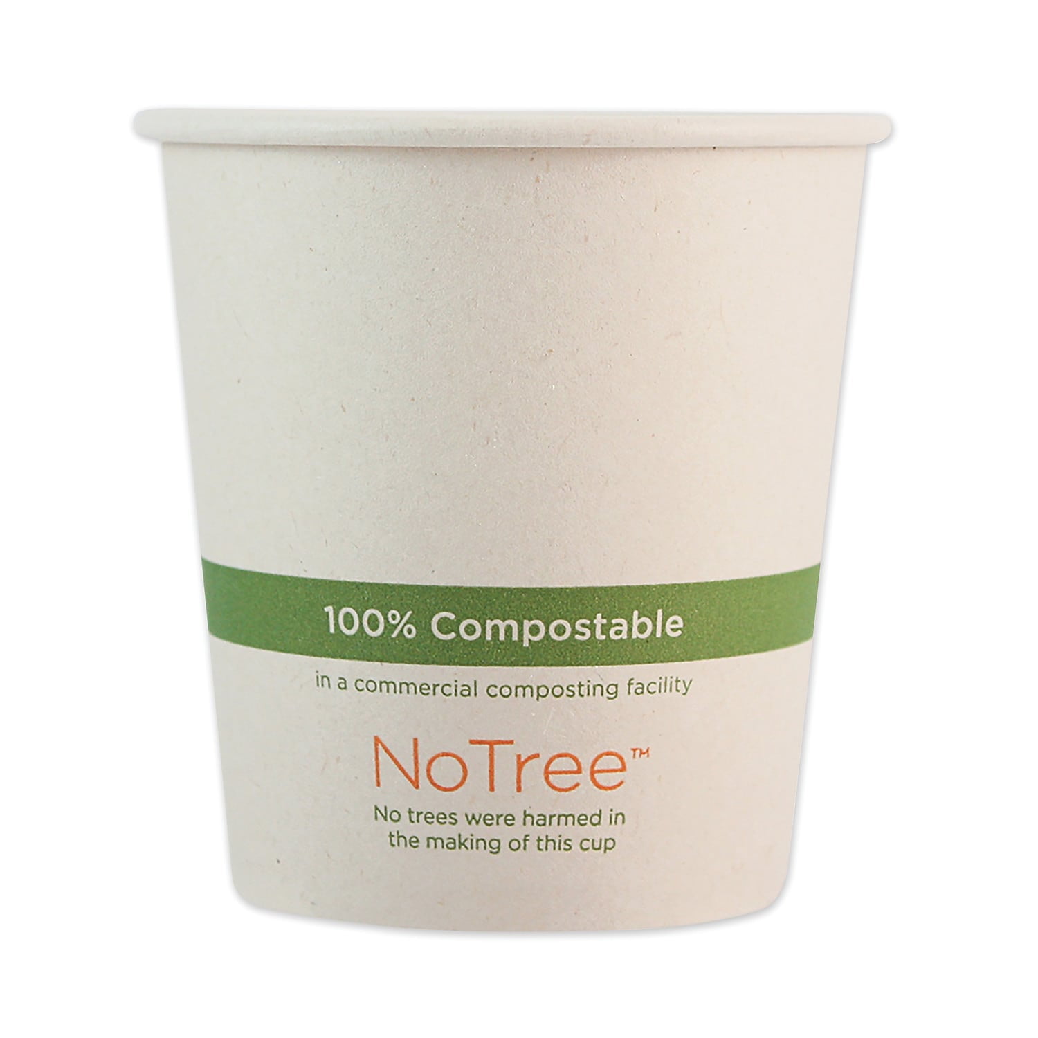 World Centric NoTree Paper Hot Cups 10 oz Natural 1 000/Carton CUSU10 ...