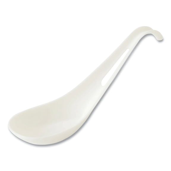 EMI Yoshi EMI-102-BLK Black Plastic Spoon - 144 / CS - Walmart.com