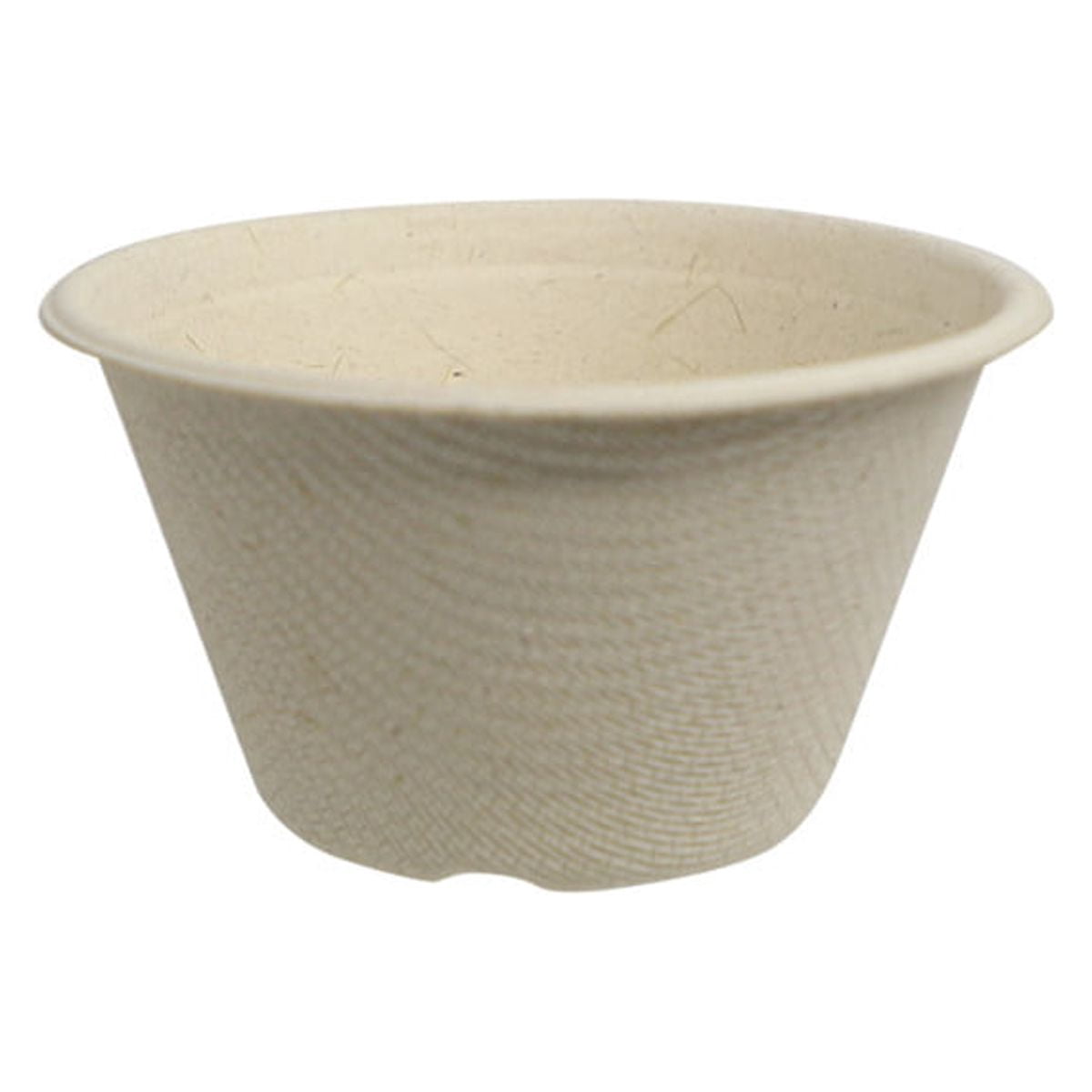 World Centric's 4 oz Fiber Souffle Cup - Unbleached Plant Fiber ...