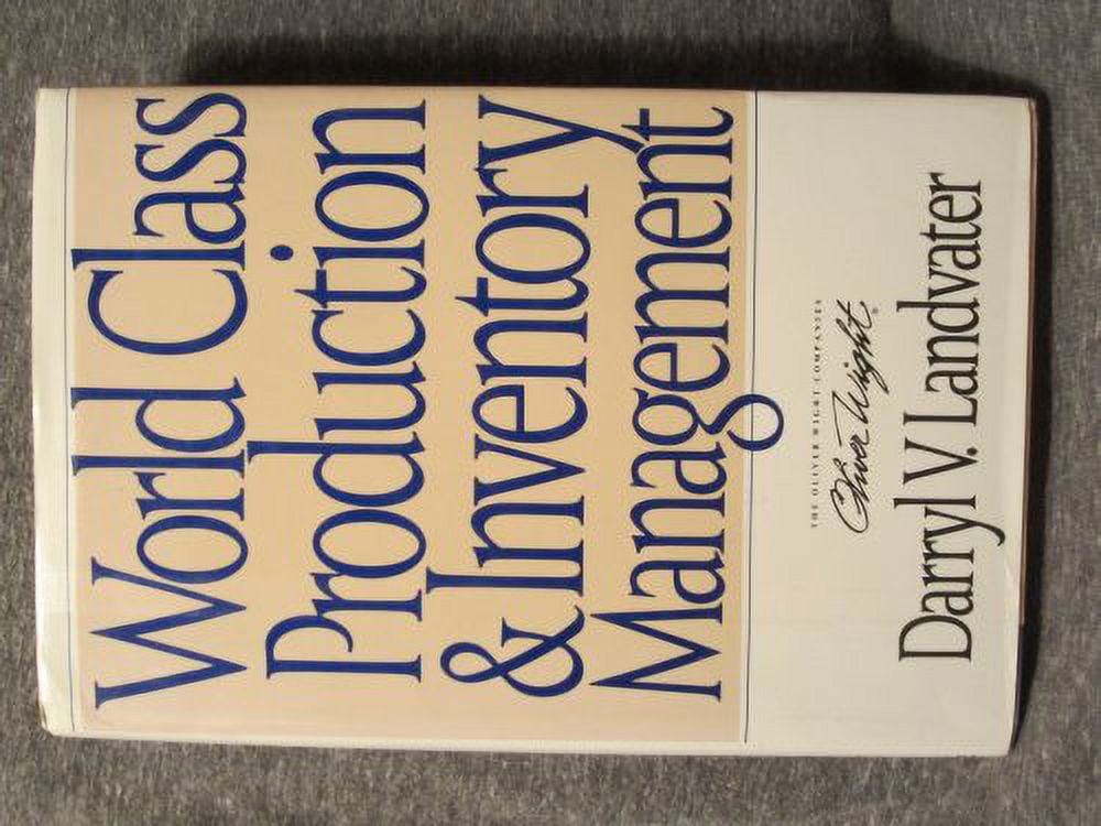 Pre-Owned World Class Production and Inventory Management Hardcover ...