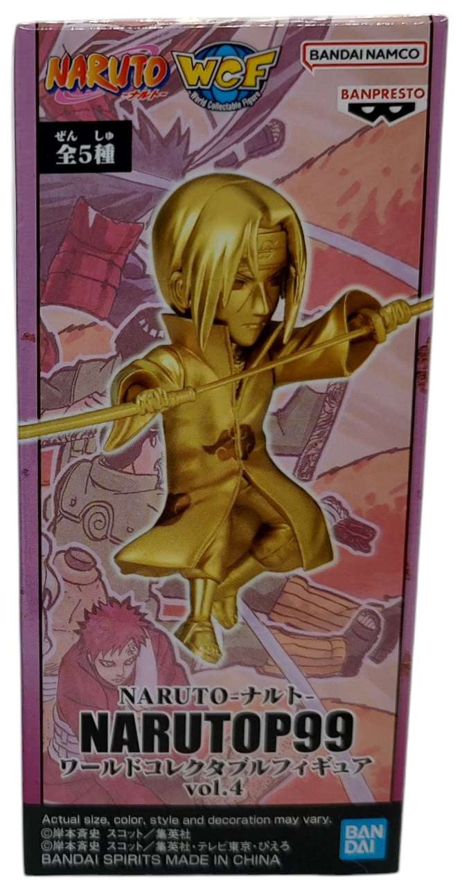 World Collectable Figure WCF NarutoP99 Vol.4 Itachi Uchiha Minifigue (Gold) - Walmart.com