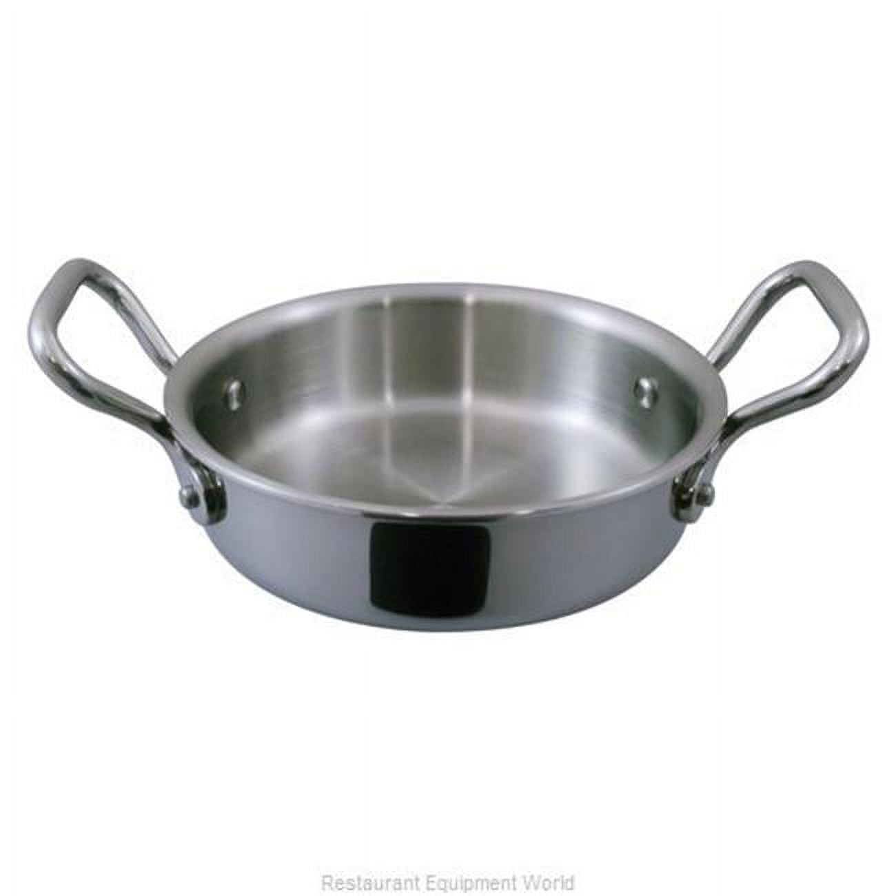 World Cuisine A1250912 4.3 in. dia. & 12 oz Mini Rondeau Pan without ...