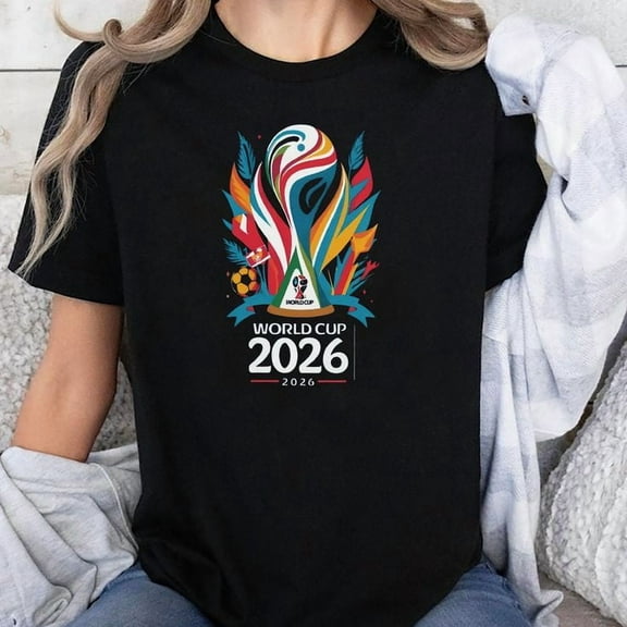 Vintage Soccer 2026 Host Countries T-Shirt, North America Football ...