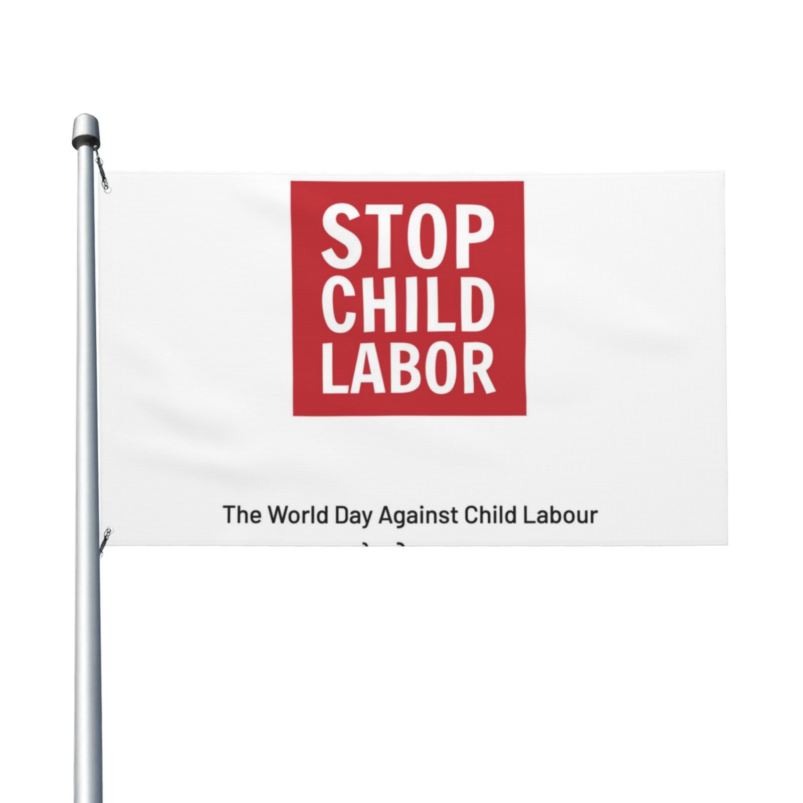 World Day Against Child Labour Flags 3x5ft Garden Flag Double Sided ...