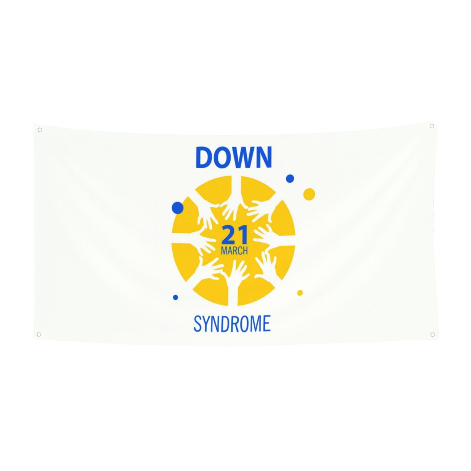 World Down Syndrome Awareness Day Banner Backdrop Flag Photography ...