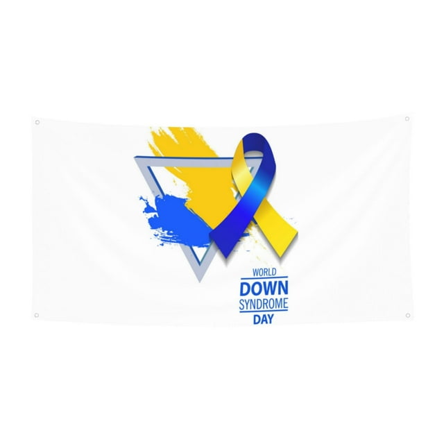 World Down Syndrome Awareness Day Banner Backdrop Flag Photography ...