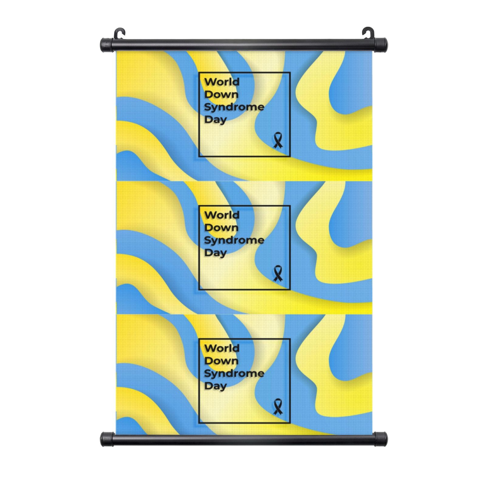 World Down Syndrome Awareness Day Poster Wall Art Banner Backdrop ...