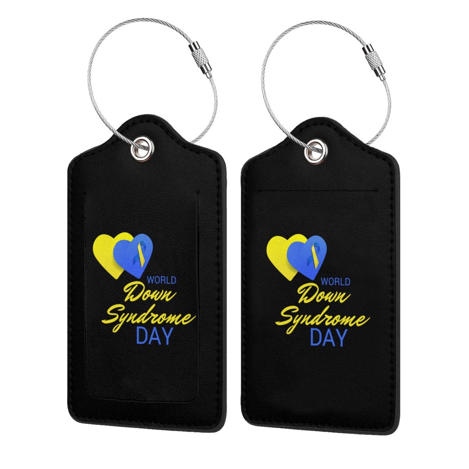 World Down Syndrome Day Luggage Tags for Suitcase Tags Identifiers with ...