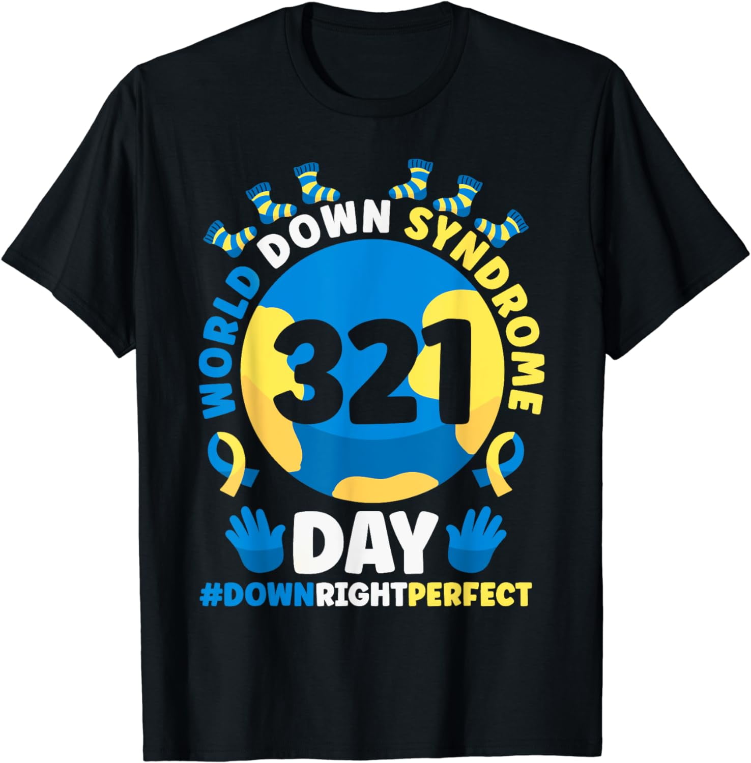 World Down Syndrome Day Tee Down Syndrome Awareness T-Shirt - Walmart.com