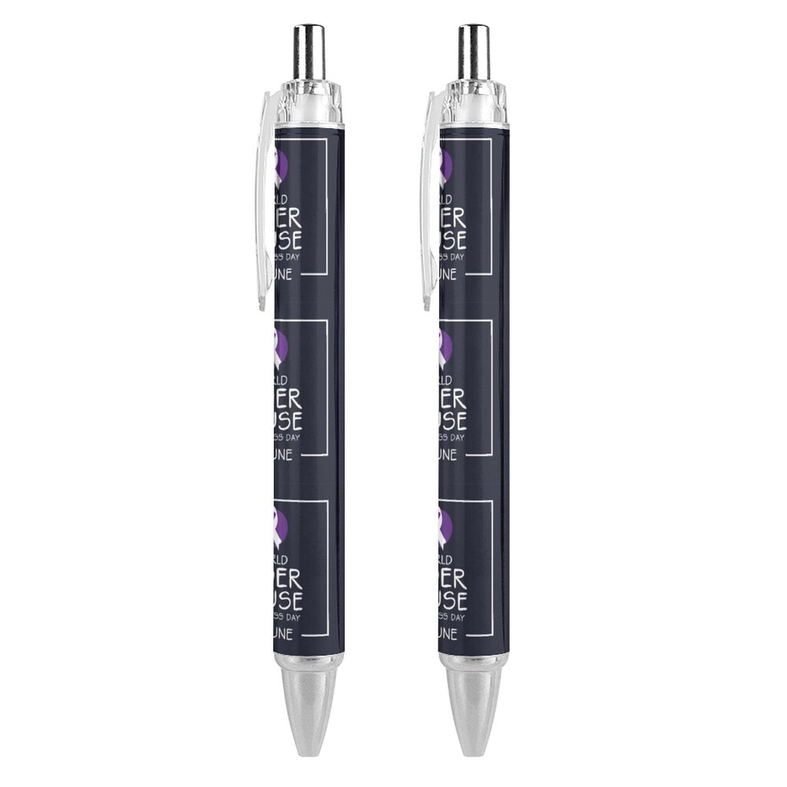 World Elder Abuse Awareness Day Ballpoint Pen Retractable Pens Black ...