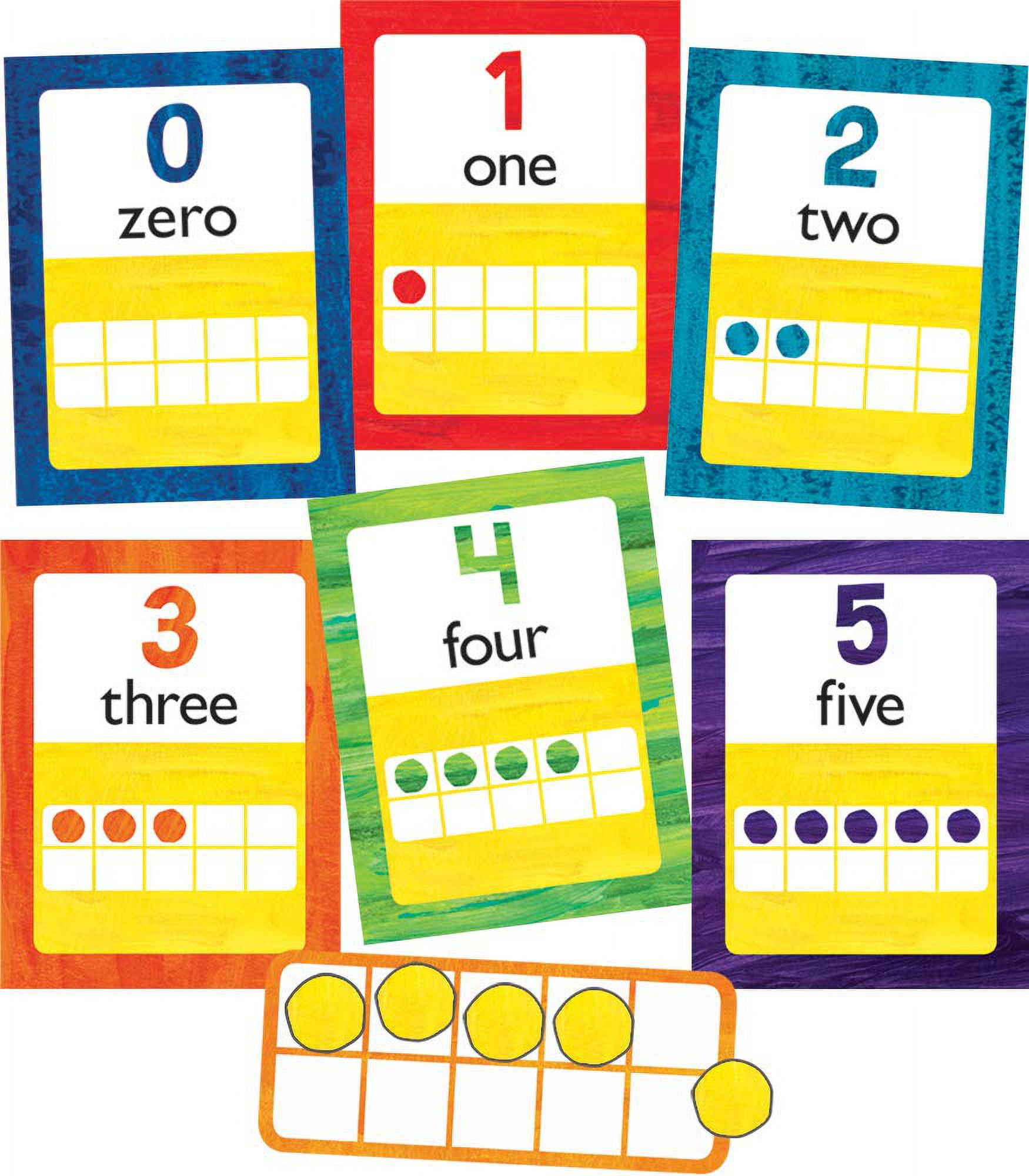 World of Eric Carle 43 pc Bundle of Math Bulletin Board Decorations ...